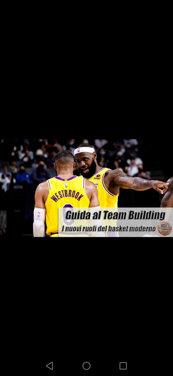 Team Building tutorial – BASKETBALL INSIGHTS